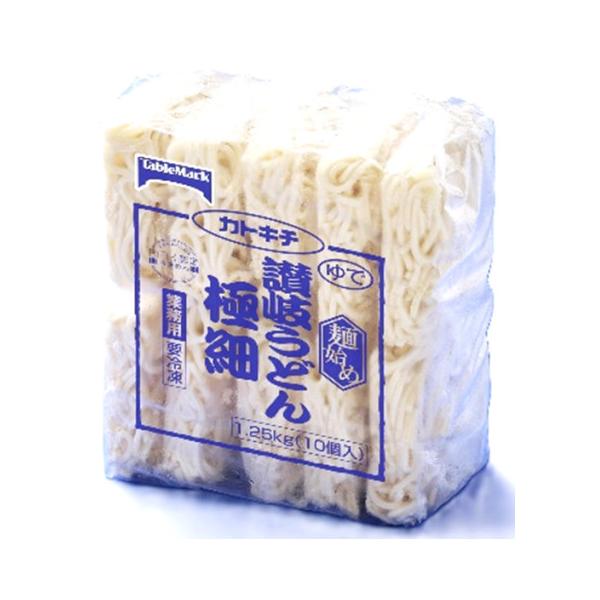 【NEW】【冷凍】細くて上品な口あたりと、のどごしの良さが魅力の極細うどんです。なめらかでありながらしっかりとしたコシがあり、つるりと心地よく食べられます。満足感のある味わいで、ホテルビュッフェや宴会の〆メニュー、レストランの冷やしうどんメ...