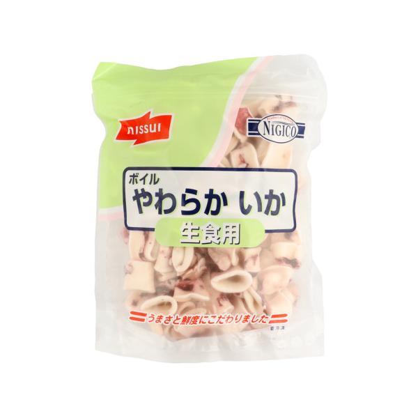【冷凍】鮮度の良いいかをボイル加工後急速凍結しました。メーカー独自の加工技術でソフトな食感を提供します。加熱しても固くなりにくく、パスタやピザ、煮つけにサラダなど、幅広いメニュー提案が可能な商品です。※チャック付き。※在庫以上の数量をご希望...