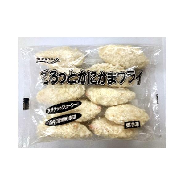 【NEW】【冷凍】国内で製造したかにかまをパン粉付けしました。ボリューム感満点のシーフードフライです。※在庫以上の数量をご希望の場合は、お手数ですがご注文前に弊社までお電話にてご連絡頂きたくお願い申し上げます。