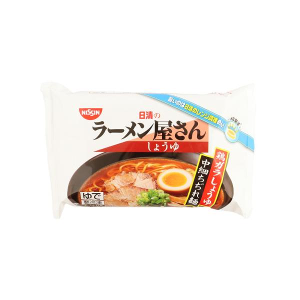 【冷凍】小麦粉の風味が生きたスープのりの良いコシが自慢の中細ウェーブ麺。氷冠製法により、レンジ調理でさらにおいしく仕上がります。鶏がらエキスと丸大豆醤油を使用した、ふくよかな風味とコクのあるスープです。※在庫以上の数量をご希望の場合は、お手...