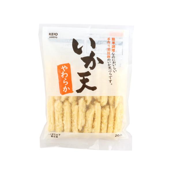 【冷凍】自然解凍で食べられる衣の華咲きが良いイカ天です！【商品特長】1.手作り感のある華咲きが良い衣に仕上げました。2.解凍するだけで簡単に使用できます。3.噛み切り易いよう、イカに鹿の子を入れて仕上げており、食べ易く仕上がっています。※在...