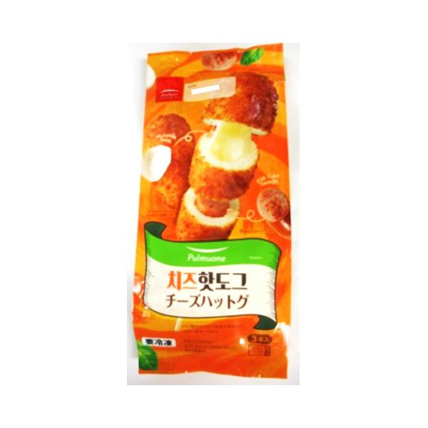 【冷凍】パン粉のカリカリ食感がおいしい！のび〜るモッツァレラチーズ入りの韓国屋台名物・チーズハットグです。※在庫以上の数量をご希望の場合は、お手数ですがご注文前に弊社までお電話にてご連絡頂きたくお願い申し上げます。