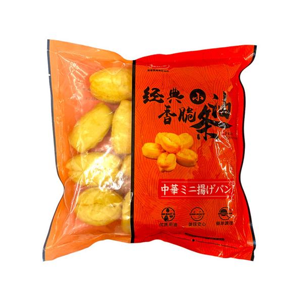 【NEW】【冷凍】一口サイズ(約6cm)の中華揚げパンです。火鍋やマーラータンの具材の他朝食や、お粥の添え物として親しまれています。※在庫以上の数量をご希望の場合は、お手数ですがご注文前に弊社までお電話にてご連絡頂きたくお願い申し上げます。