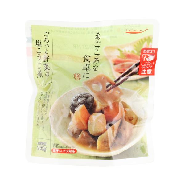 【常温】6種類の具材を、食感を大切にして炊き上げ、塩こうじで仕上げました。電子レンジ対応パウチ商品です。※在庫以上の数量をご希望の場合は、お手数ですがご注文前に弊社までお電話にてご連絡頂きたくお願い申し上げます。