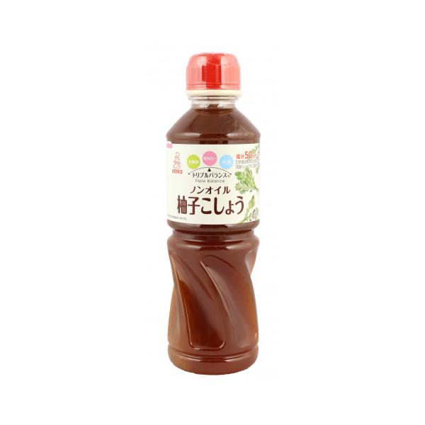 【常温】高まる健康志向に配慮したノンオイルドレッシングシリーズ【トリプルバランス】シリーズに新しい仲間が誕生。低カロリードレッシング柚子こしょうの美味しさはそのままに低糖類、減塩を加えてリニューアル。国産の柚子こしょうと柚子皮の爽やかな風味...