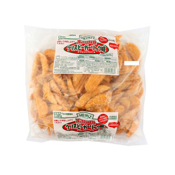 【冷凍】にんにくの風味が食欲をそそる衣付きで、付け合わせやスナックに最適なフライドポテトです。※気圧の変化で袋が膨らみ破れることを防ぐために空気穴が開いています。(画像2)※在庫以上の数量をご希望の場合は、お手数ですがご注文前に弊社までお電...