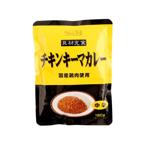 【常温】国産鶏挽き肉を100％使用したキーマカレーです。内容量の40％が肉量の、充実の具材感が特徴です。アレンジしやすい味わいなので、サンドイッチやうどん、パスタなどにもお使い頂けます。辛味順位：4(5段階)※在庫以上の数量をご希望の場合は...