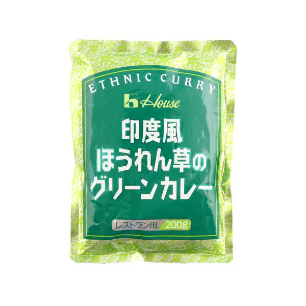 【常温】ほうれん草をベースにクミンやコリアンダーなどの香りをきかせた、さわやかな風味の印度風グリーンカレーです。鶏肉を使い、乳製品やカシューナッツでマイルドなコクをプラスしました。※在庫以上の数量をご希望の場合は、お手数ですがご注文前に弊社...