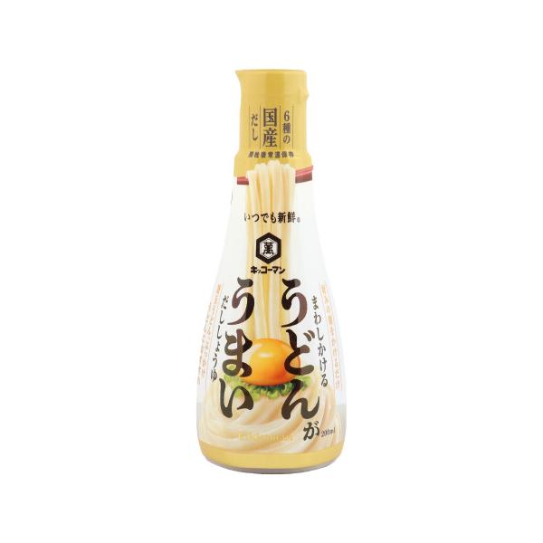 【NEW】【常温】6種の国産だしを使用したうどん向けのだししょうゆです。かつお・宗田かつお・うるめ・昆布・煮干し・椎茸の6種の国産だしと複数のしょうゆをブレンドし、うどんに合う味わいに仕上げました。釜玉うどんやぶっかけうどんにおすすめです。...
