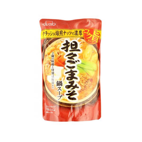 【常温】クラッシュした焙煎アーモンド入りで濃厚かつ「コク旨」！特製豆板?と豆みそ・米みそを合わせたスープに、焙煎ねりごまのコクと焙煎すりごまの風味を加えて濃厚に仕上げました。ナッツとごまの香りが、楽しめる、コク旨な坦々鍋スープです。※在庫以...
