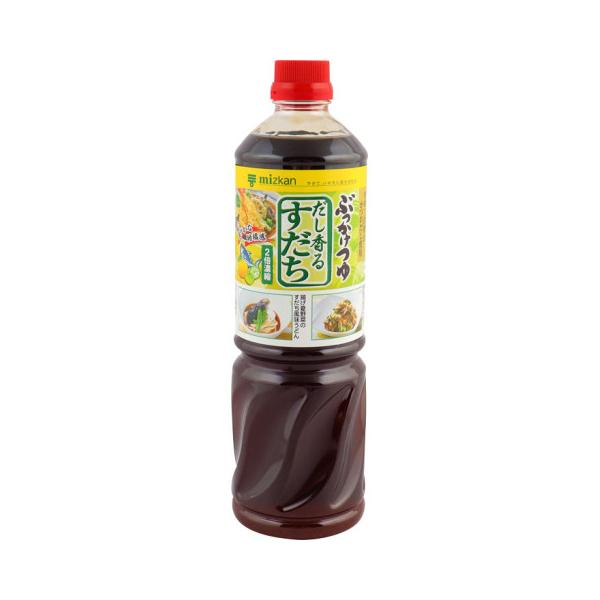 【常温】ミツカン　独自技術の「香味三段製法」を使い、旨みと香りが際立ったかつおだしと、すだちをベースにゆずを加えた柑橘果汁をあわせたさっぱり味のぶっかけつゆです。※在庫以上の数量をご希望の場合は、お手数ですがご注文前に弊社までお電話にてご連...