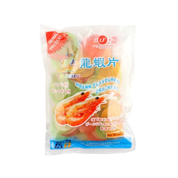 【常温】よく中華料理の前菜や料理に添えられてでてくるえびせんは、熱い油でさっと揚げるだけで倍の大きさに膨らみ、そのまま手軽なスナック・お酒のおつまみとしていただけます。彩りも楽しい5色です。※在庫以上の数量をご希望の場合は、お手数ですがご注...