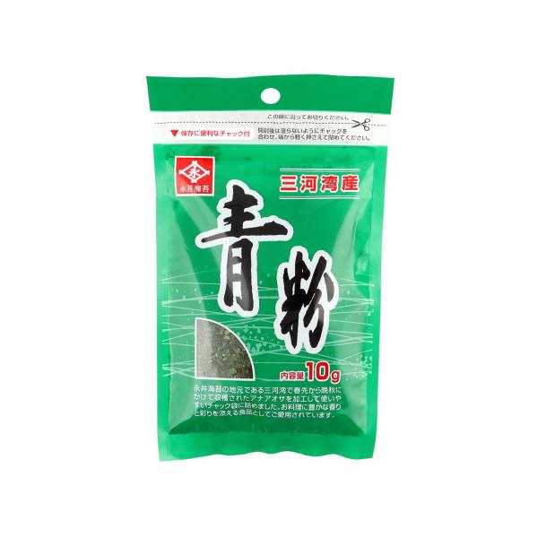 【常温】三河湾産あおさを、使い易いチャック袋に詰めました。料理に色・香りを添え一層おいしくします。※在庫以上の数量をご希望の場合は、お手数ですがご注文前に弊社までお電話にてご連絡頂きたくお願い申し上げます。