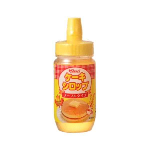 【常温】メープル風味のシロップです。お子様も楽しく使えるカワイイお手頃サイズです。ホットケーキやトースト、ワッフルなどにご使用下さい。※在庫以上の数量をご希望の場合は、お手数ですがご注文前に弊社までお電話にてご連絡頂きたくお願い申し上げます。