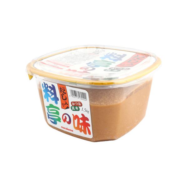 【常温】赤系みそをベースに、かつおだし、昆布だしを程よくブレンドしました。だし入りみそのベストセラーです。※在庫以上の数量をご希望の場合は、お手数ですがご注文前に弊社までお電話にてご連絡頂きたくお願い申し上げます。