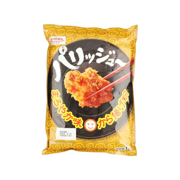 【常温】衣が素材をしっかり包んで揚げるので、衣はパリッと、素材はジューシーに揚がります。お好みの漬け込み液と合わせてご使用いただけるように薄味に仕上げたから揚げ粉です。※在庫以上の数量をご希望の場合は、お手数ですがご注文前に弊社までお電話に...