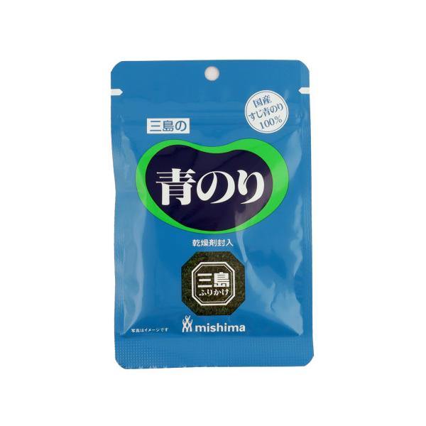 【常温】国産のすじ青のりを使用しています。風味豊かな磯の香りと鮮やかな緑色が、料理を一層引き立てます。※在庫以上の数量をご希望の場合は、お手数ですがご注文前に弊社までお電話にてご連絡頂きたくお願い申し上げます。
