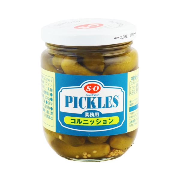 【常温】果肉のしっかりとしたピクルス専用の洋キュウリの中でも歯切れの良い極小キュウリだけを厳選して使用。サワータイプのピクルスです。よく冷やして、そのままオードブルやサラダにどうぞ。※在庫以上の数量をご希望の場合は、お手数ですがご注文前に弊...