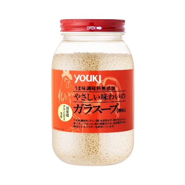 【常温】チキンエキスをベースに野菜・香辛料をブレンドし、あっさりとしながらも味わい深いガラスープに仕上げました。あらゆる料理のベースに、またはそれだけでも幅広く使える基礎調味料です。さっと溶ける顆粒タイプです。※在庫以上の数量をご希望の場合...