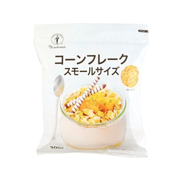 【常温】原料となるコーングリッツを、引き割ってから加工。粒が小さくて輪郭の丸い、ユニークなコーンフレークです。ジッパー付き包材なので、必要な分だけ使用できます。通常のコーンフレークよりも厚みがあり、吸水しにくいため、パフェやサラダのトッピン...