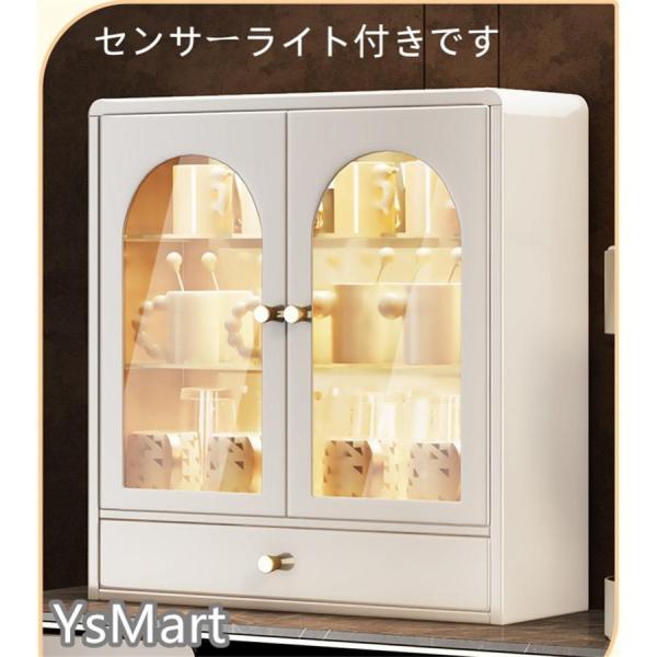 商品の説明サイズ：A=40*15*47.5cm。B=40*15*38.5cm。注意：製品の簡単なインストールが必要です。製品は食器棚に限り、他の撮影品は含まれていません！材質：ステンレス+ガラス素材。【収納の専門家】 それは間違いなくあなた...