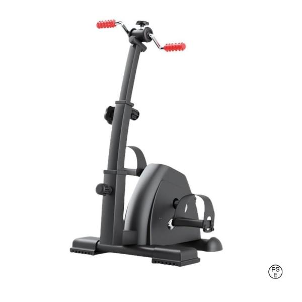 複数の用途：高齢者向けホームエクササイズバイクは、屋内フィットネスが好きなスポーツ愛好家や、脳性麻痺、片麻痺、切断、脊髄損傷、上肢および下肢の機能障害を患う一部の患者に適しています。フルボディワークアウト：付属のハンドグリップと滑り止めペダ...
