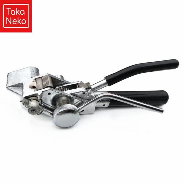 【適用範囲】幅25mm、厚さ1.2mm以下の真鍮/鉄/アルミニウム/ステンレススチール製ケーブルタイに適します。【締め付け機能と切断機能2 in 1】：ハンドルを引き下げるとスチールバンドを締め付けます。ブレードハンドルを引き下げると、スチ...