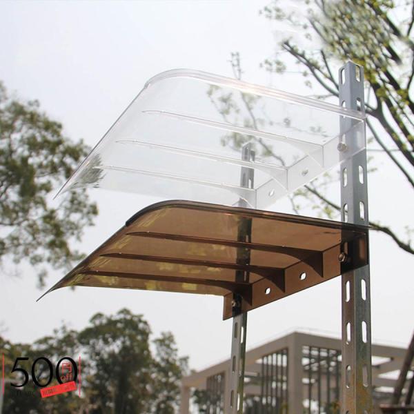 【商品概要】?屋外住宅用ひさしは3mmのポリカーボネート素材でできており、安全で安定しており、強い耐衝撃性、抗酸化性、高温耐性、低温耐性があります。? ウィンドウ屋根 庇ひさしの耐衝撃性は強化ガラスの2?20倍、通常のガラスの300倍で、落...