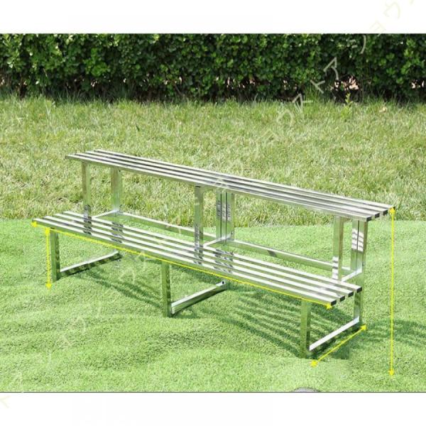 【商品名】：フラワースタンド【素材】：ステンレス 【商品サイズ】：2段*長さ80CM 　2段*長さ100CM 　2段*長さ120CM【簡単組立】ノッチにクロスバーを差し込み、穴に固定ネジを締めすだけ完成作成します。複雑な工具を使わずに植木鉢...