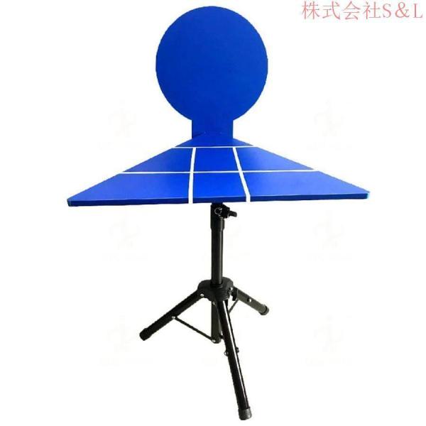 「1人練習可」1人用の卓球練習用のピンポン台です。自分のペースで納得のいくまで練習が続けられます。反発用板に当たってボールがテーブルに戻ってくるので、球拾いの必要がなく、永遠と素振りができるので、まるで対戦をしているみたいに練習ができます。...