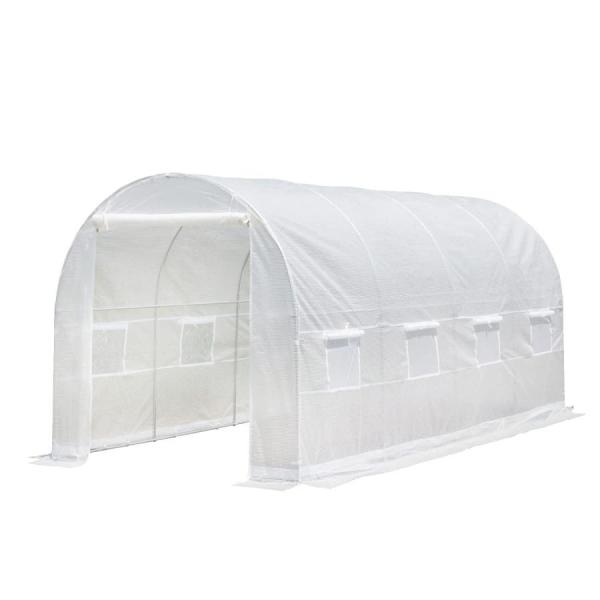 【スマートデザイン】温室のニーズを満たすために、信頼性が高く、頑丈で、スマートに設計されたソリューションが必要な場合、このウォークイントンネルを使用すると、すべての植物を同時に簡単に処理できます。ドアやローラーシャッターで通気性を高めながら...