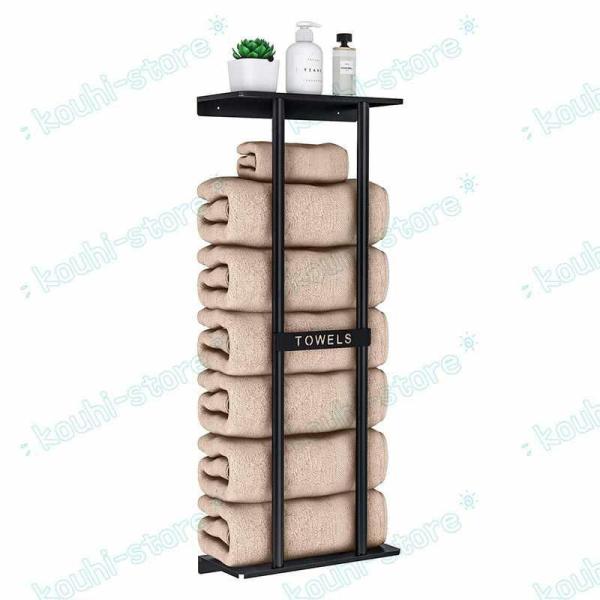 説明:[洗練されたミニマリストデザイン]: この壁掛けタオルラックは.シンプルでありながらエレガントなデザインが特徴で.どんなバスルームや寝室の装飾にもシームレスに溶け込み.空間にモダンな雰囲気を添えます. [効率的なスペース利用]: この...