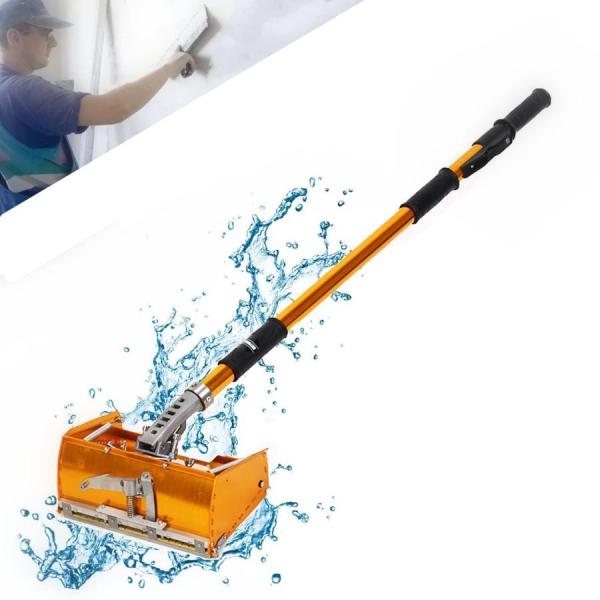 乾式壁用フラットボックスリノベーション、左官道具、アルミニウム左官用フラットボックスドライウォールスムージングツール パテフラットボックス仕上げセット