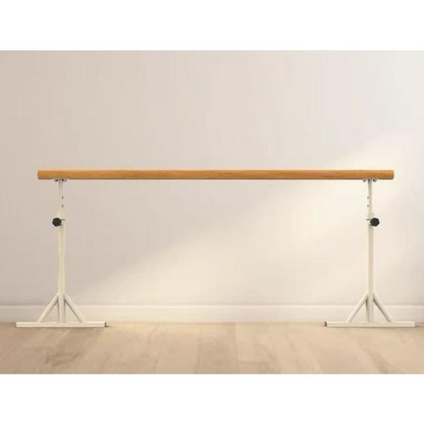 バレエ バー 自宅 用 バレエレッスンバー 1.5m調節可能なバレエバレダンスバー練習室子供用練習補助器具および機器ホームモバイルレッグプレスダンススタジオ