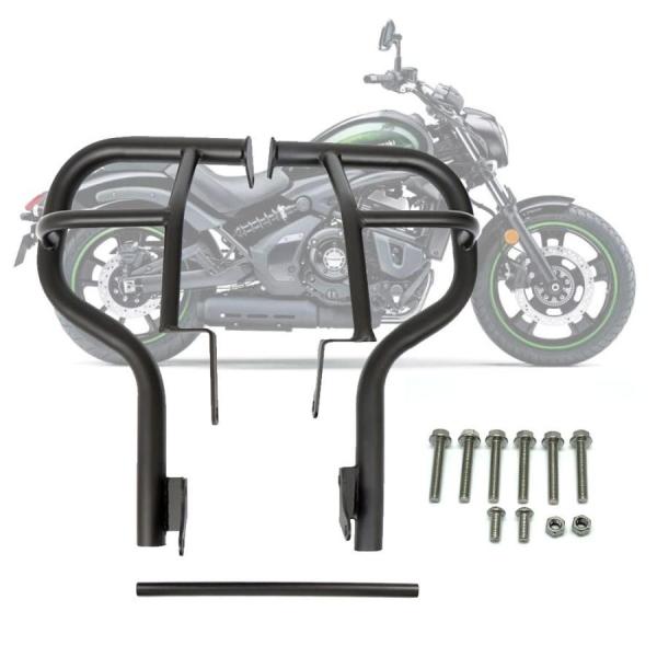 ForカワサキバルカンS650 VN650 EN650 2015 2016 2017 2018-2021に最適モーターサイクルロードバンパーエンジンガード衝突防止バースタントケージプロテクター