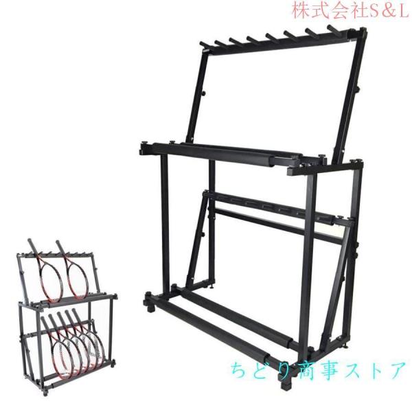 【多機能ボール 整理 かご スタンド】テニスラケット、バドミントンラケット、バイオリン、ウクレレ、ギター、ウォーターボムなどを収納できます。ガレージ、学校、自宅、保管室、アウトドア、プレイルーム、ジム、プレイグループ、学校の寮に最適です。【...