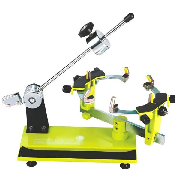 テニスストリングマシーン テニスラケットストリングマシン 分銅式 360°バドミントン回転デスクストリングマシン、ツールとアクセサリー付きバドミントン*カラーランダム*小さなスクラッチや衝突が発生する可能性がありますが、使用に影響しない場合...