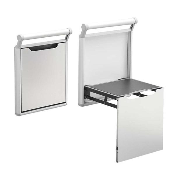 【便利な手すり】手すりに優しい設計、転倒防止のためのセルフサポート、高齢者の使用に便利、より安全で安心。人間化されたデザイン、強く、耐久性。安全なコーナーは円弧状やで安全な家による被害を軽減する。【高品質ガス圧力緩衝ブラケット】ラウンドミュ...