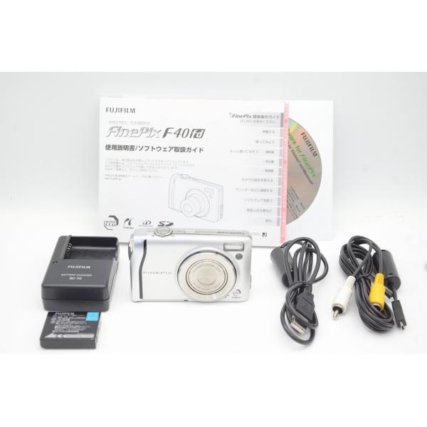 【商品名】FUJIFILM FinePix F40fd【外観ランク】 良品 訳あり品【備考】・液晶黄変・センサーダスト写りこみ（望遠側で目立つ）・液晶画面に保護フィルム貼り付け有り※保護フィルムにスレキズ有り※その他のいかなる理由でも、訳あ...
