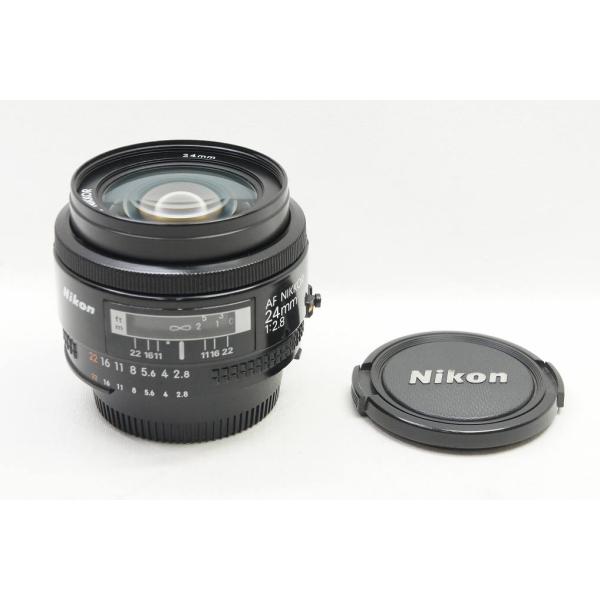 【商品名】Nikon AF NIKKOR 24mm F2.8【外観ランク】 良品 訳あり品【備考】・小クモリ・後玉小キズ※その他のいかなる理由でも、返品不可の現状渡しとなります。予めご了承の上ご購入をお願いします。【付属品】付属品は写真に写...