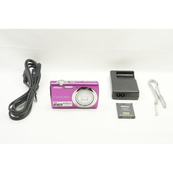 【商品名】Nikon COOLPIX S220【外観ランク】 良品 訳あり品【備考】・電池蓋に浮き有・センサーダスト写り込み※その他のいかなる理由でも、訳あり品返品不可の現状渡しとなります。予めご了承の上ご購入をお願いします。【付属品】付属...