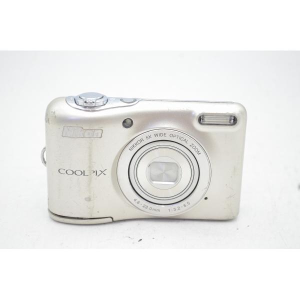 【商品名】Nikon COOLPIX L32【外観ランク】 訳あり品【備考】・電池を入れると蓋が浮く・単三電池仕様※その他のいかなる理由でも、返品不可の現状渡しとなります。予めご了承の上ご購入をお願いします。【付属品】付属品は写真に写ってい...
