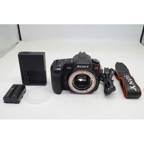 【商品名】SONY α350 ボディ DSLR-A350【外観ランク】 良品【備考】・ファインダークモリ【付属品】※ボディキャップは汎用品です。付属品は写真に写っているものが全てとなります。 全ての商品は自店の専門スタッフがコンディションチ...