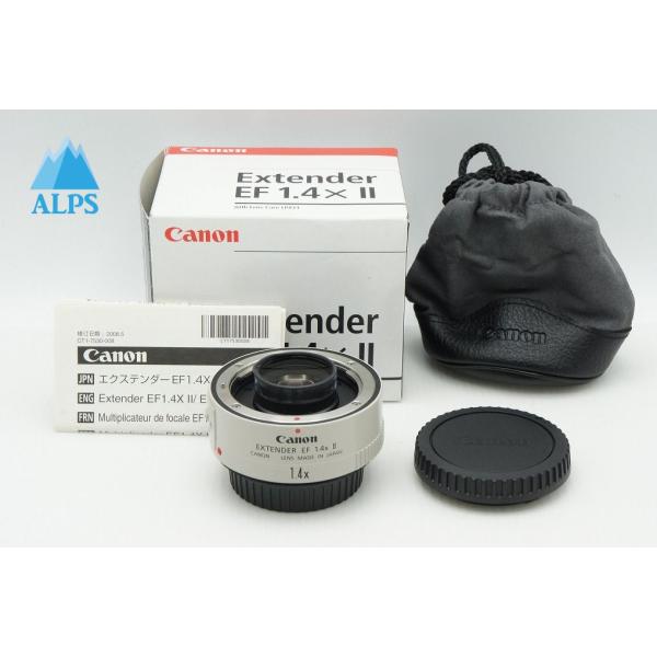 【商品名】Canon EXTENDER EF 1.4X II (2型)【外観ランク】 美品【備考】こちらは一部のレンズにのみ対応しております。お持ちのレンズが対応しているかご確認ください。【付属品】付属品は写真に写っているものが全てとなりま...