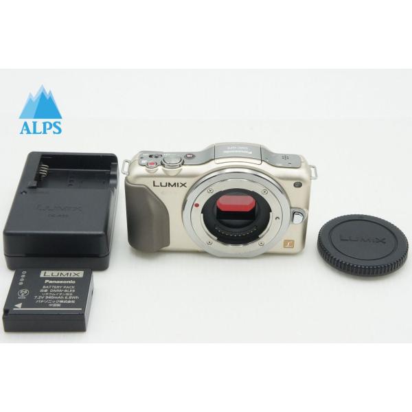 【商品名】Panasonic LUMIX DMC-GF5【外観ランク】 並品【備考】現状渡し・液晶コーティングはがれ大・液晶周辺部暗い※返品不可の現状渡しとなります。【付属品】付属品は写真に写っているものが全てとなります。