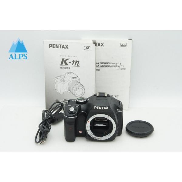 【商品名】PENTAX K-m 【外観ランク】 良品【備考】・単三電池仕様・シャッター回数約25,500回※ショット数.com調べ【付属品】※アイピースは付属しておりません。付属品は写真に写っているものが全てとなります。 全ての商品は自店の...