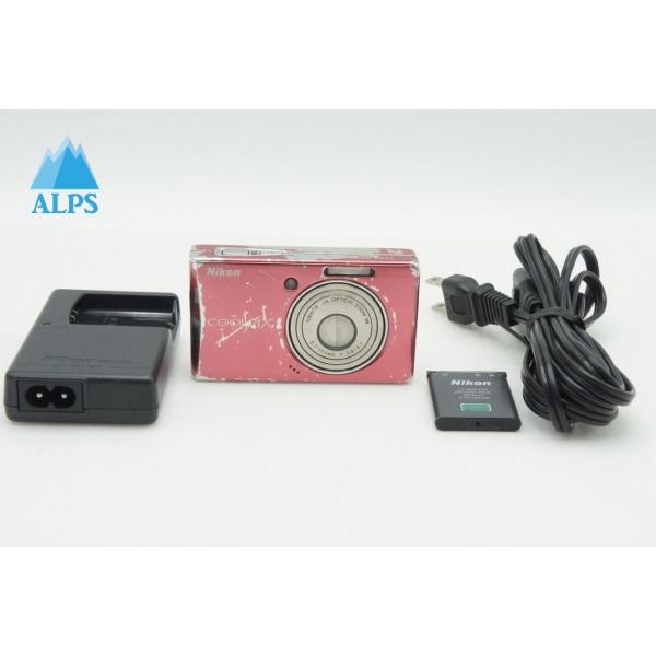 【商品名】Nikon COOLPIX S510【外観ランク】 並品【備考】現状渡し・塗装剥がれ大※返品不可の現状渡しとなります。【付属品】付属品は写真に写っているものが全てとなります。