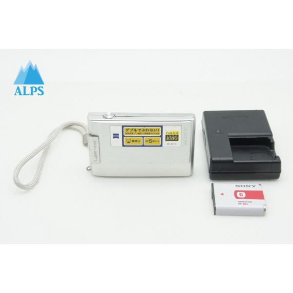 【商品名】SONY Cyber-shot DSC-T100【外観ランク】 並品【備考】【付属品】付属品は写真に写っているものが全てとなります。 全ての商品は自店の専門スタッフがコンディションチェックを済ませておりますのでご安心ください。