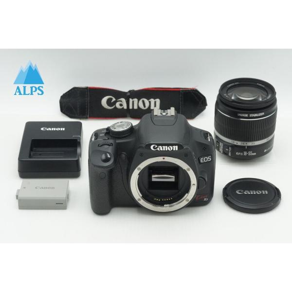 【商品名】・Canon EOS Kiss X3・EF-S 18-55mm F3.5-5.6 IS【外観ランク】 並品【備考】・シャッター回数僅か約5,100回※EOS Digital info調べ【付属品】付属品は写真に写っているものが全て...