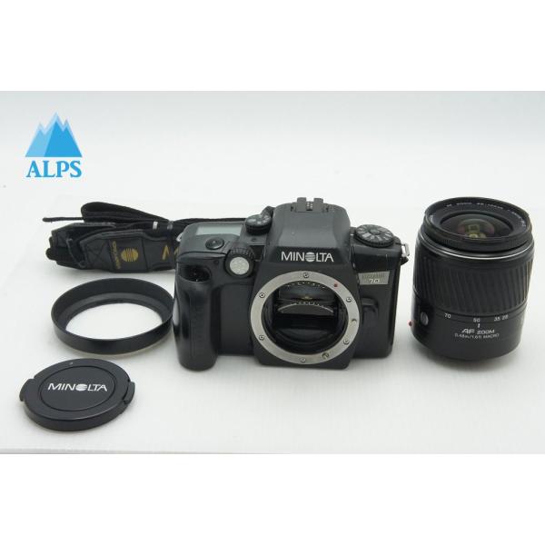 【商品名】・MINOLTA Maxxum 70(和名 α-70)・AF 28-100mm F3.5-5.6D【外観ランク】 並品【備考】・ファインダー内黄変【付属品】付属品は写真に写っているものが全てとなります。 全ての商品は自店の専門スタ...